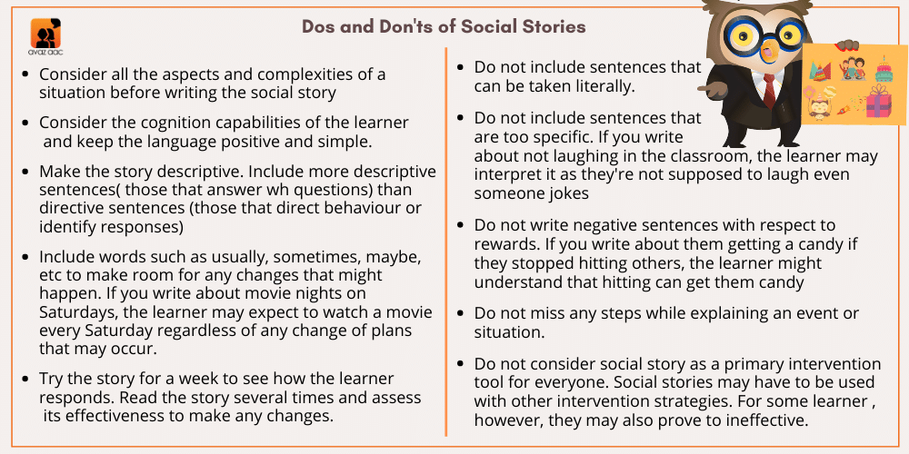 Using Social Stories to Explain Social Situations - Avaz Inc. | Avaz Inc.